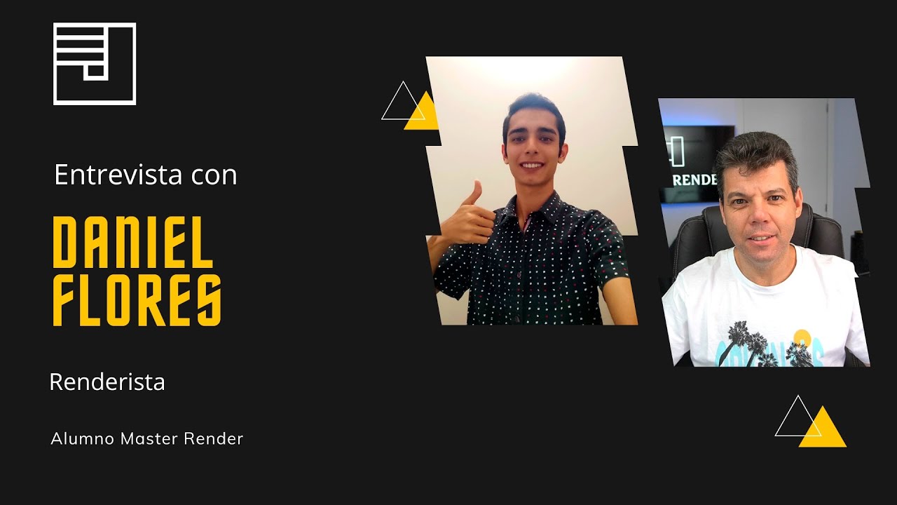 Daniel Flores - Renderista - Alumno Master Render - YouTube
