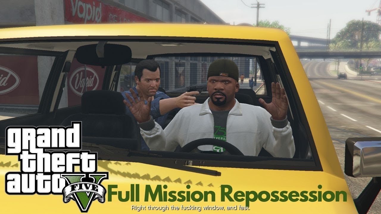 GTAV Mission: Repossession - The Complete Guide - YouTube