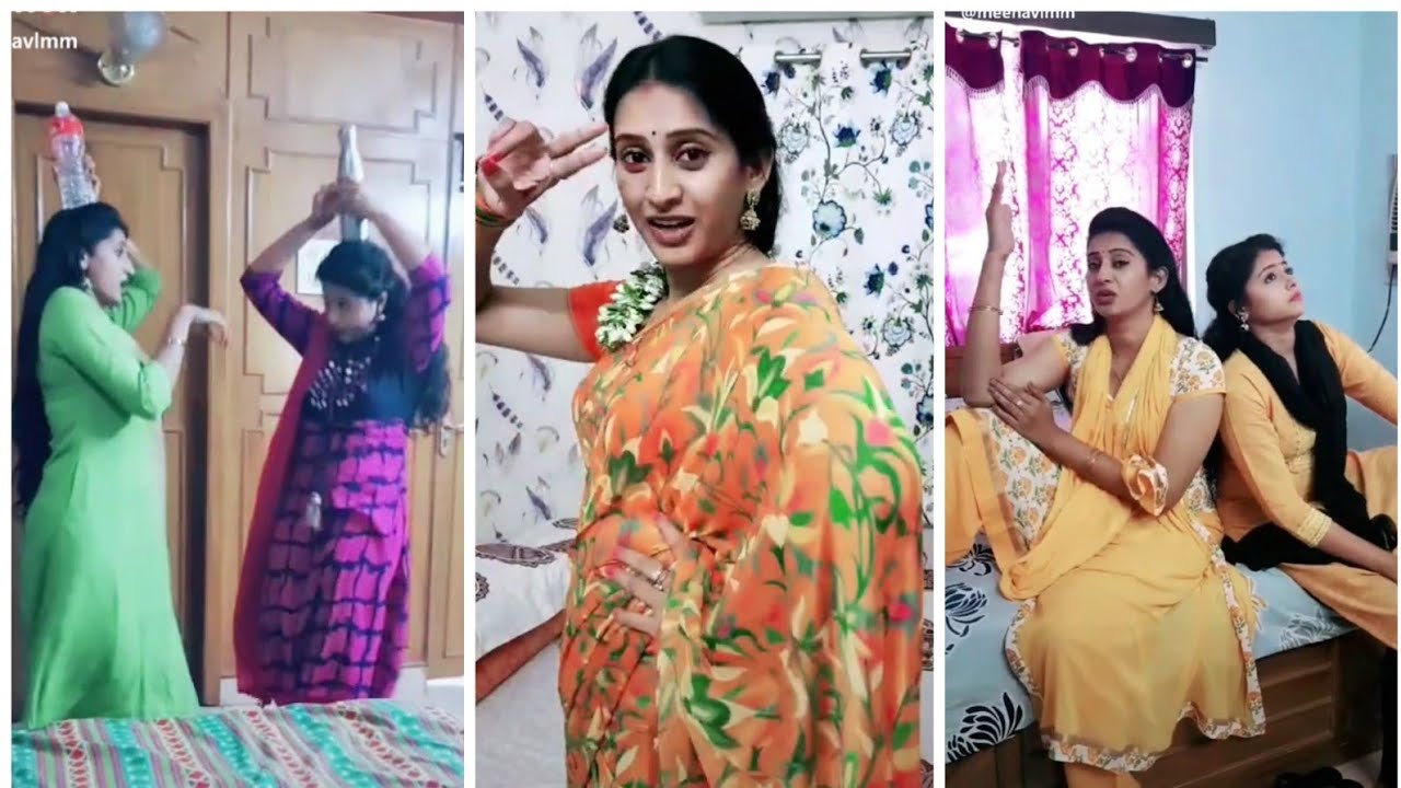 Suryavamsam Serial Actress Meena Latest Funny Dubsmash Youtube