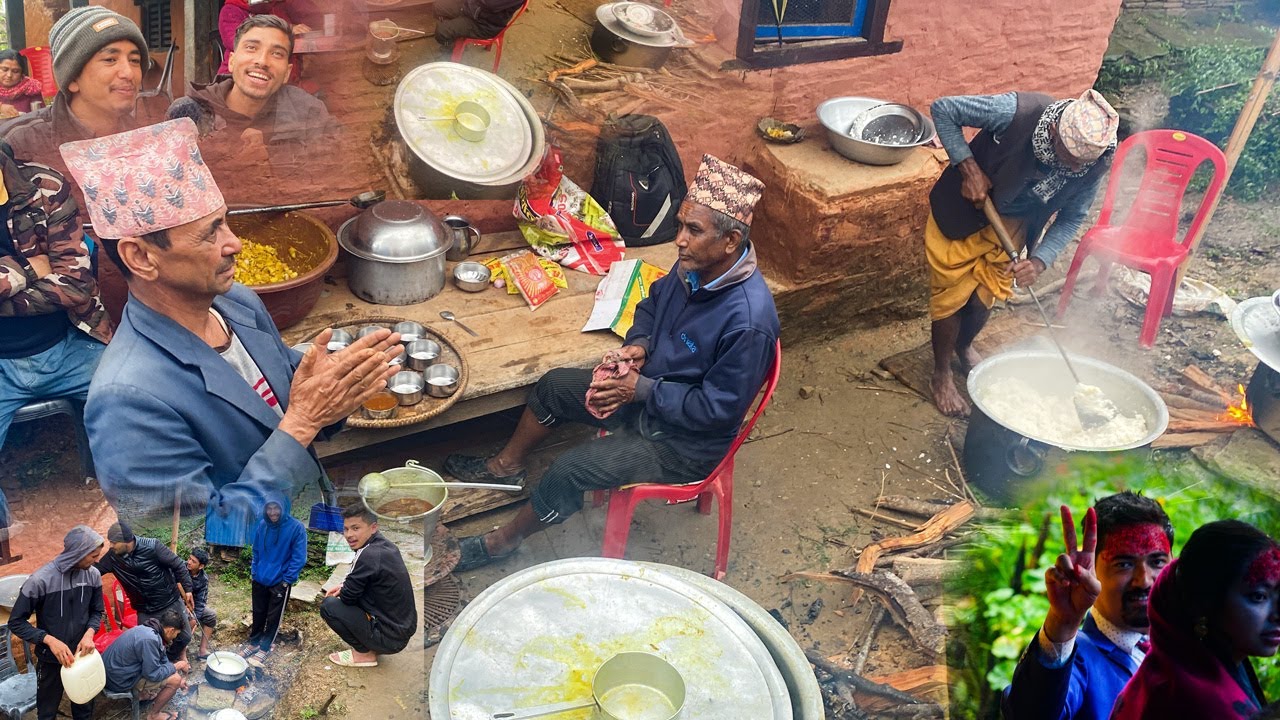 The Most Wonderful Traditional Nepali Village Wedding | Nepali Village ...