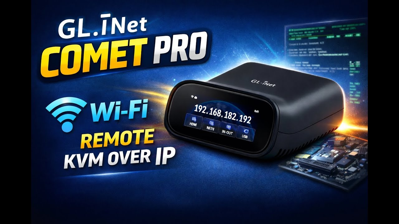 GL.iNet Comet Pro Unboxing & Full Setup - First reliable dual band WiFi ...