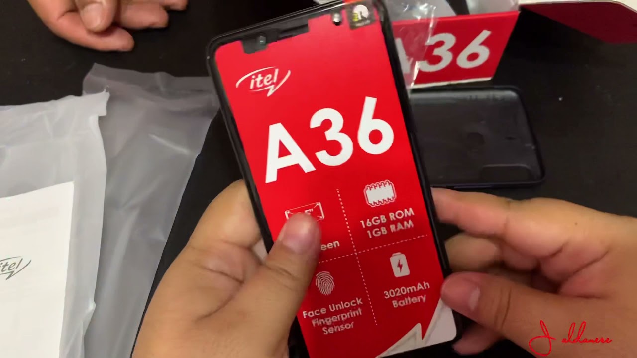 ITEL A36 UNBOXING - YouTube