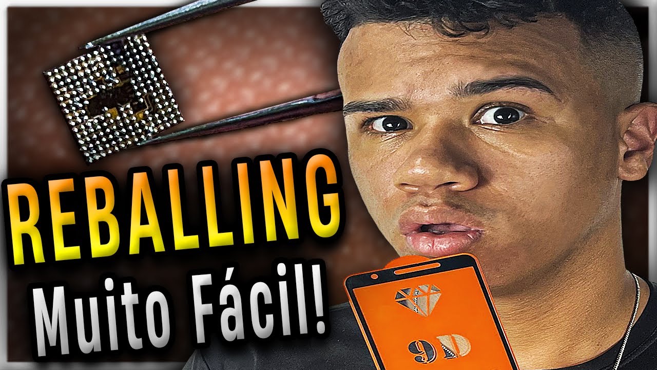 Jeito Mais Fácil de Fazer Reballing no Conserto de Celular! (Melhor ...