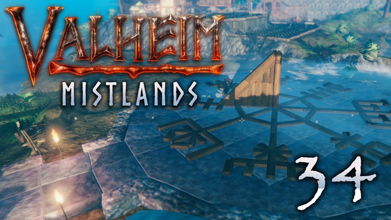 Building A Vegvisir And Sun Dial! | Valheim Solo Gameplay | Mistlands ...