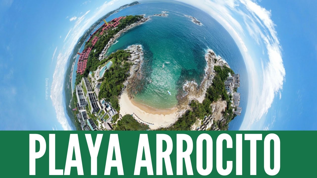 Playa Arrocito - La Playita bebé de Huatulco - YouTube