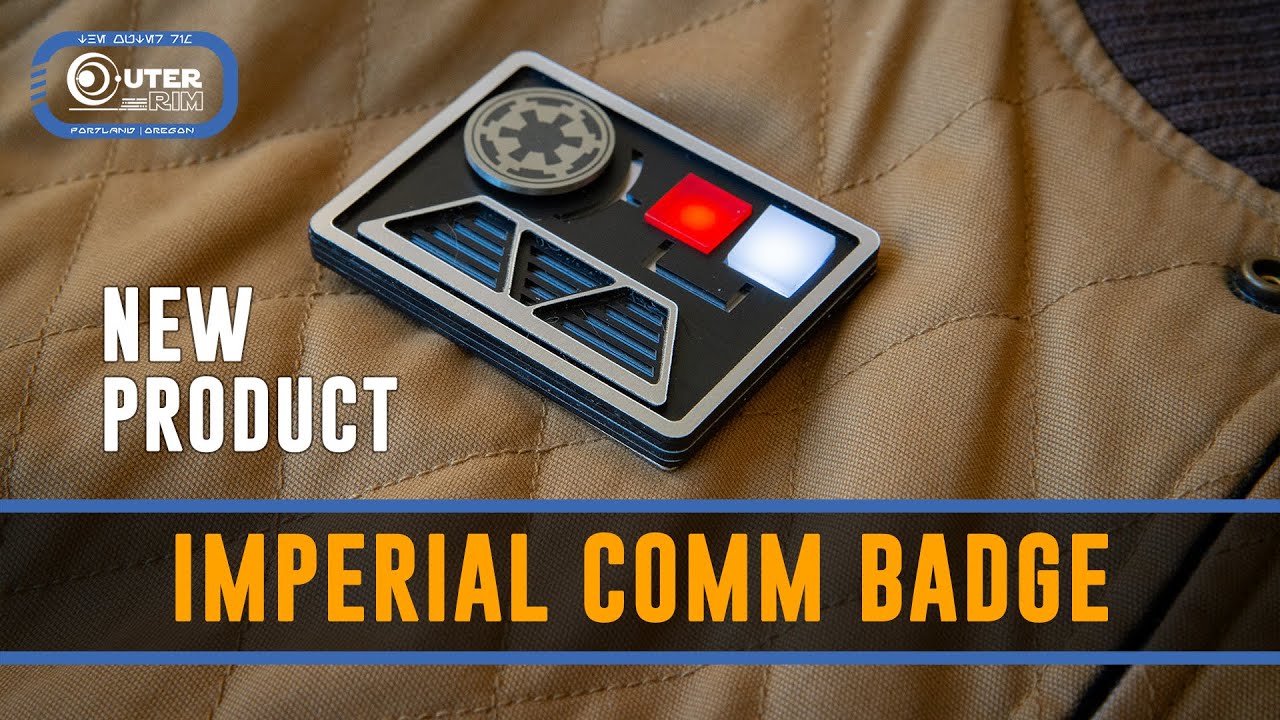 Imperial Comm Badge - YouTube