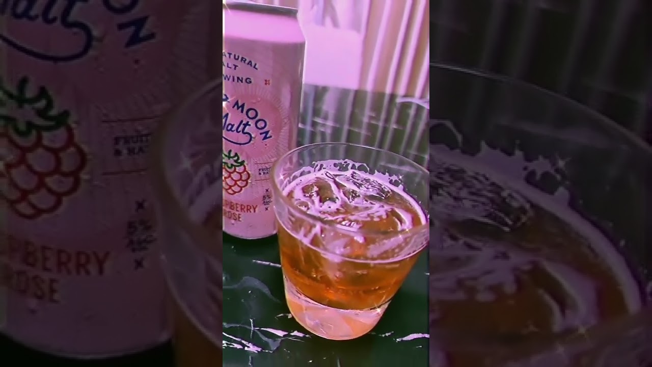 FULL MOON MALT RASPBERRY ROSE #BEER #ALCOHOL #ALC5% - YouTube