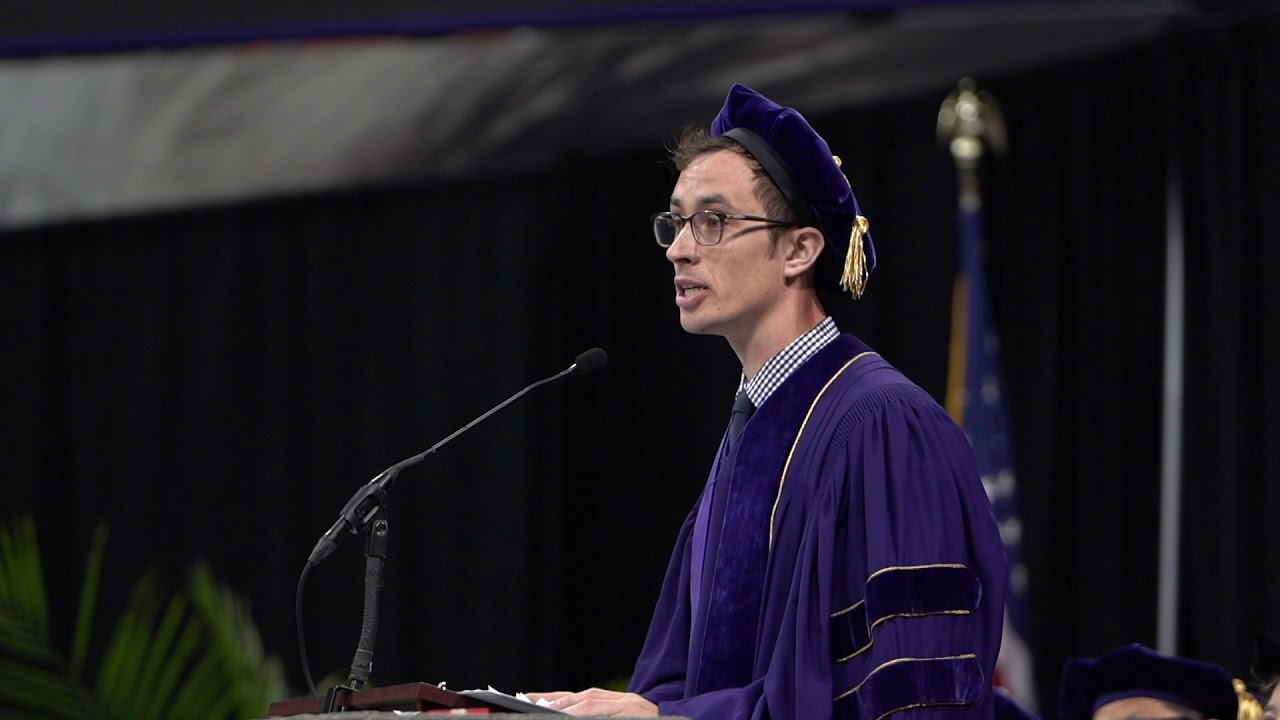 Christopher Kemp 2019 Graduation Speaker - YouTube