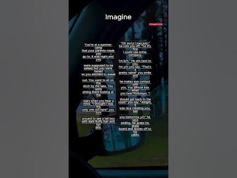 "Summer Camp Secrets: Meeting My Summer Crush by the Lake! 💑🏕️"#imagine ...