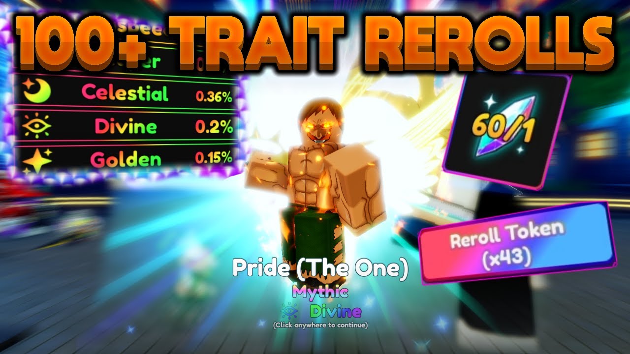 100+ Trait Rerolls in ANIME ADVENTURES - YouTube