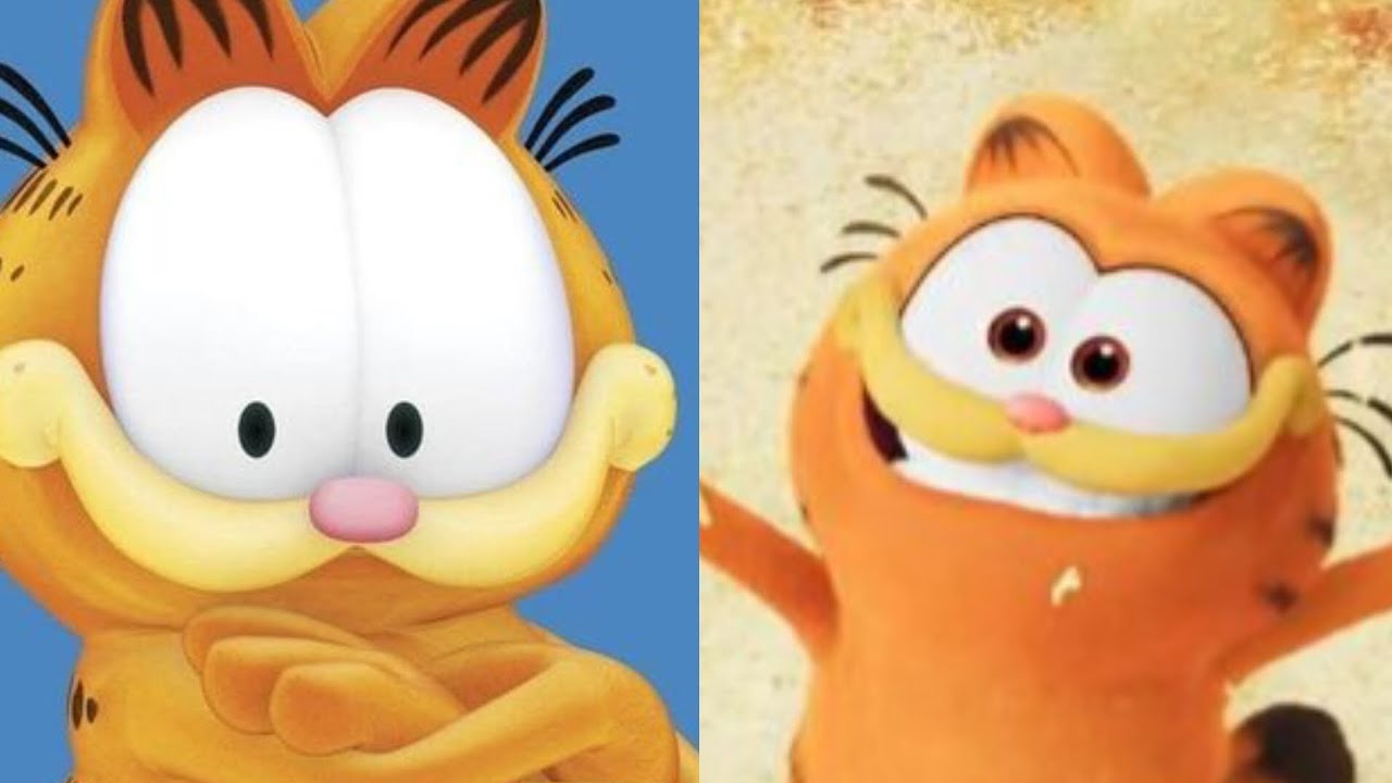 the evolution of garfield - YouTube
