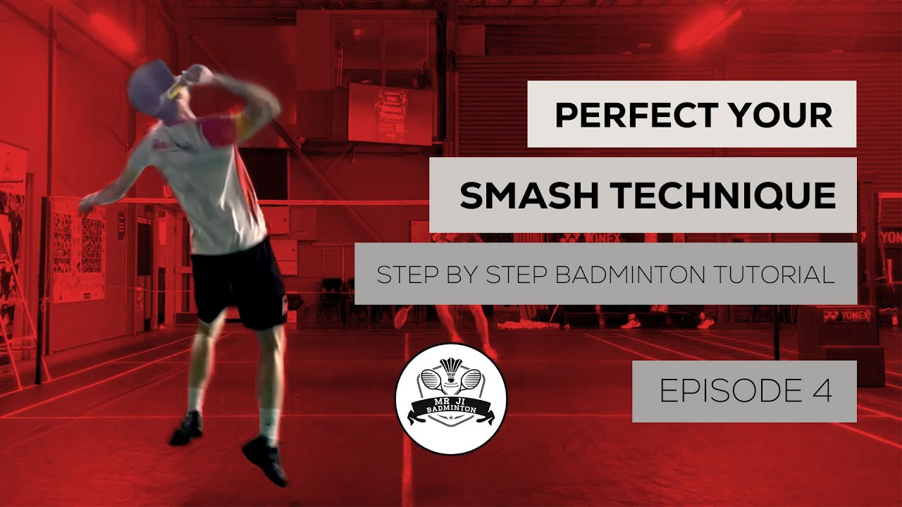 Perfect Your Smash Technique - Step by Step Badminton Tutorial (Episode 4 - Double Legs Jump ...