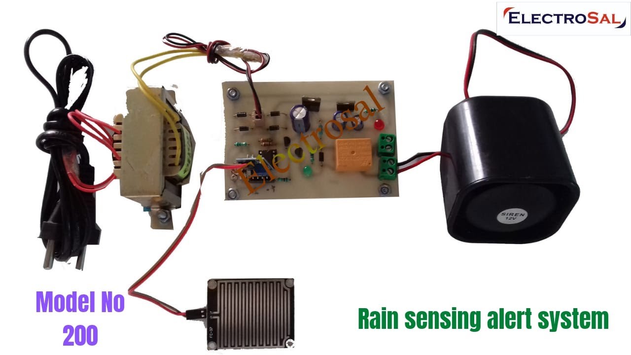 Rain Alert System //Engineering / electrical / electronic / diploma ...