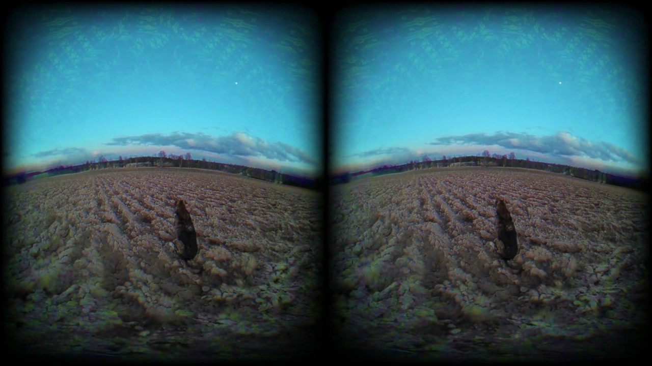 3DVR 180 Degree psychedelic open eye visuals experiment v1 - YouTube