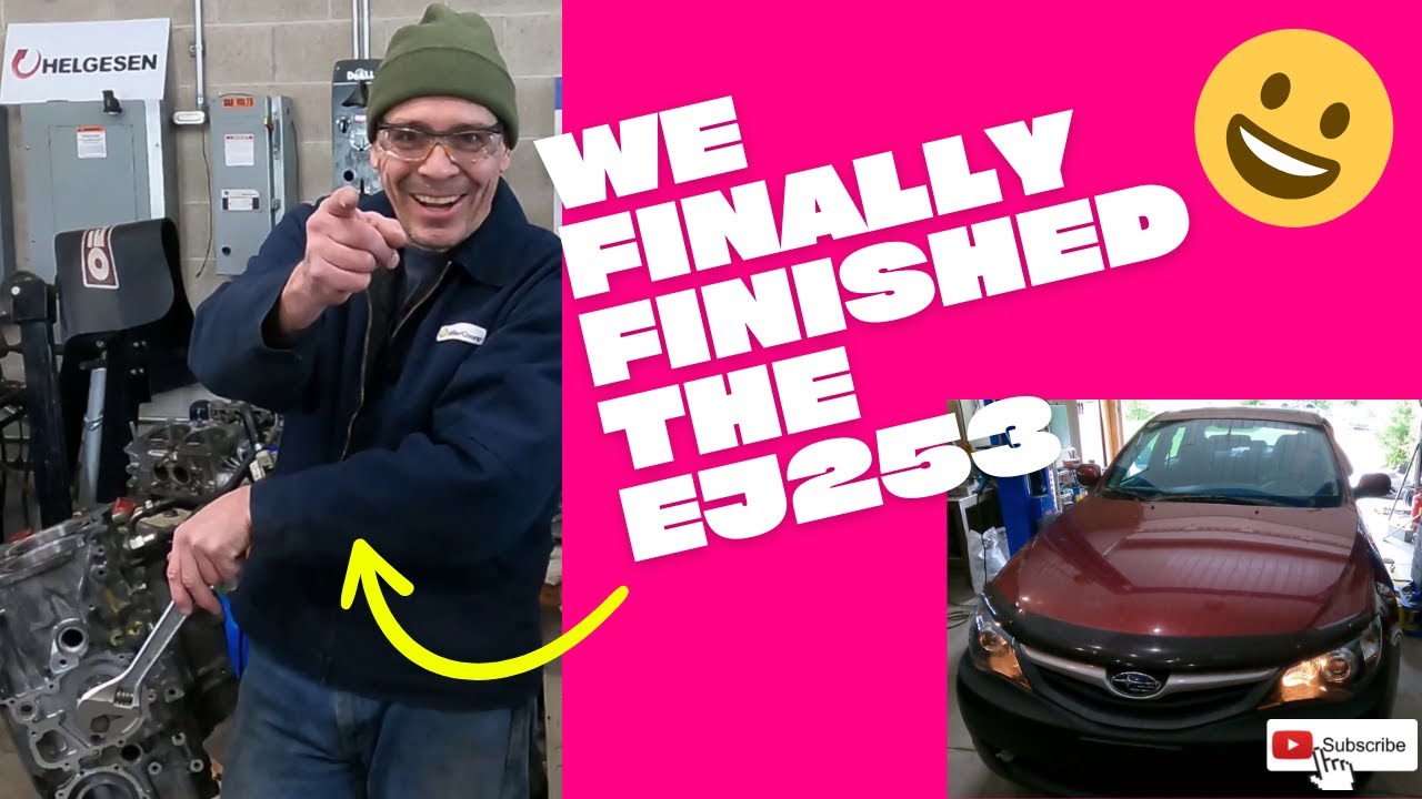 Subaru ej253 final assembly and start! Finally done! 2010 Subaru ...