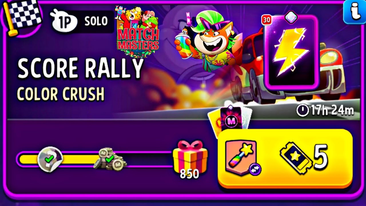 solo challenge color crush match masters score really match master ...