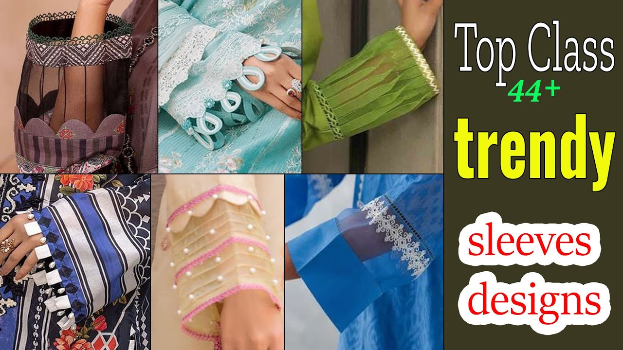 44+ top class Trendy sleeves designs 2024// new kurti sleeves design ...