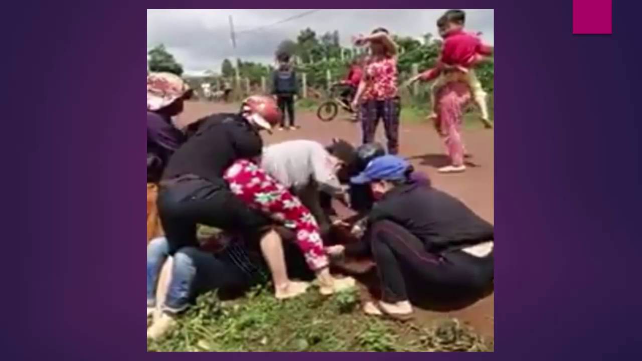 Clip đánh ghen ở Gia Lai, có 1 phụ nữ là vợ của P.CA xã đang xôn xao dư ...