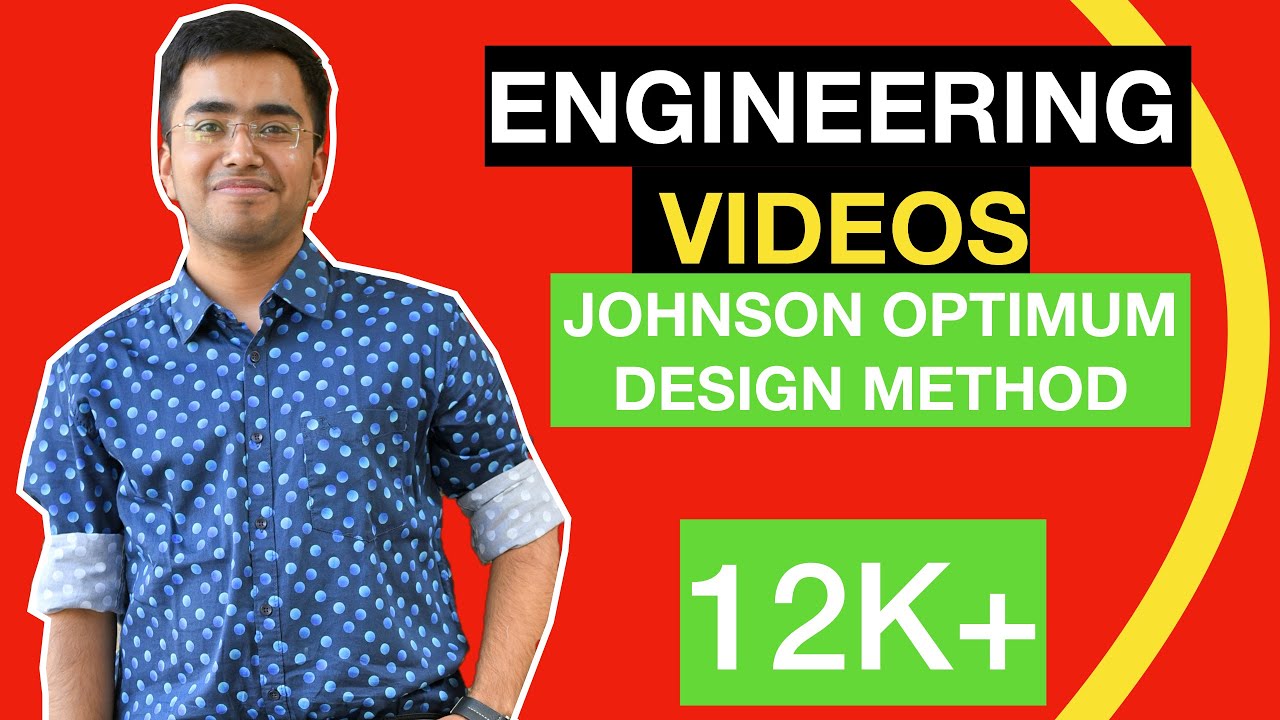 Johnson method of optimum design - YouTube