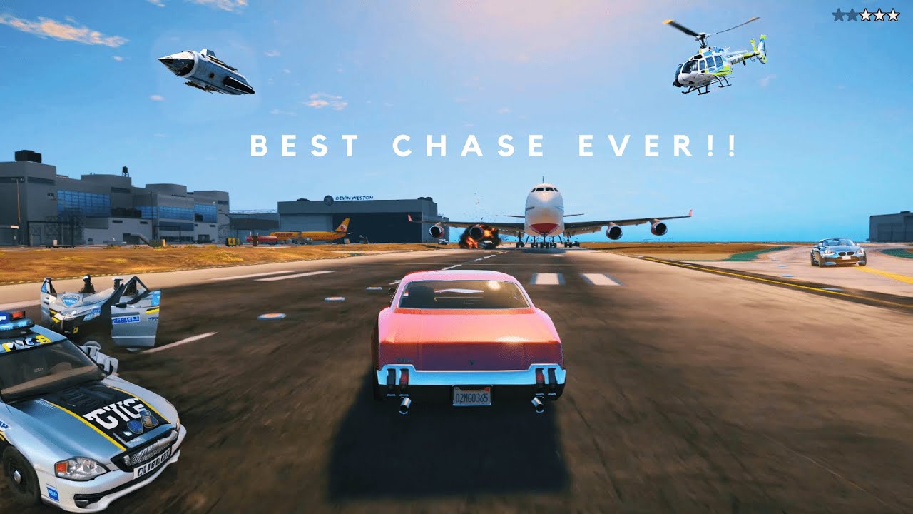 The Graphics Look Like GTA 6 - The Best Chase Scene in GTA V (No ...