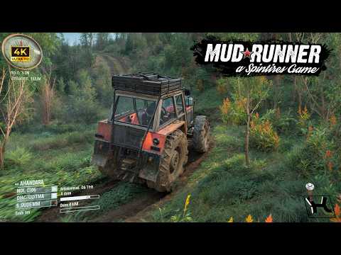 (MOD TRACTOR ZETOR) MudRunner MOD 4K ULTRA REALISTIC - YouTube