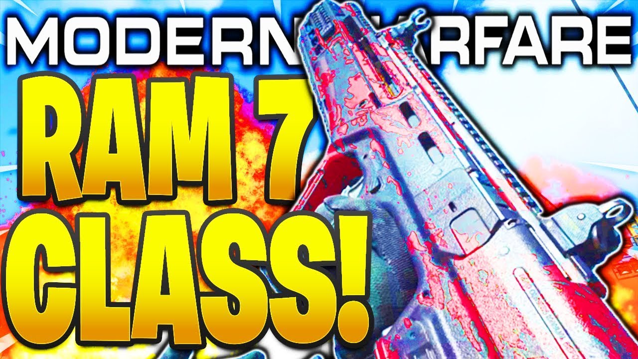 NEW GUN IS OP! RAM-7 BEST CLASS SETUP MODERN WARFARE! "Best Ram 7 Class ...