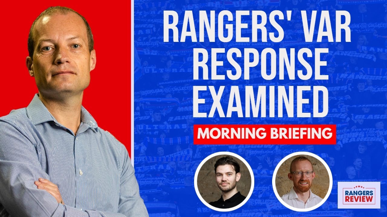 Rangers' VAR response | Who starts against Dundee? - YouTube