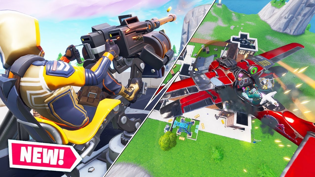 PLANES VS FORTRESS (PROTECT THE CORE) IN FORTNITE BATTLE ROYALE ...