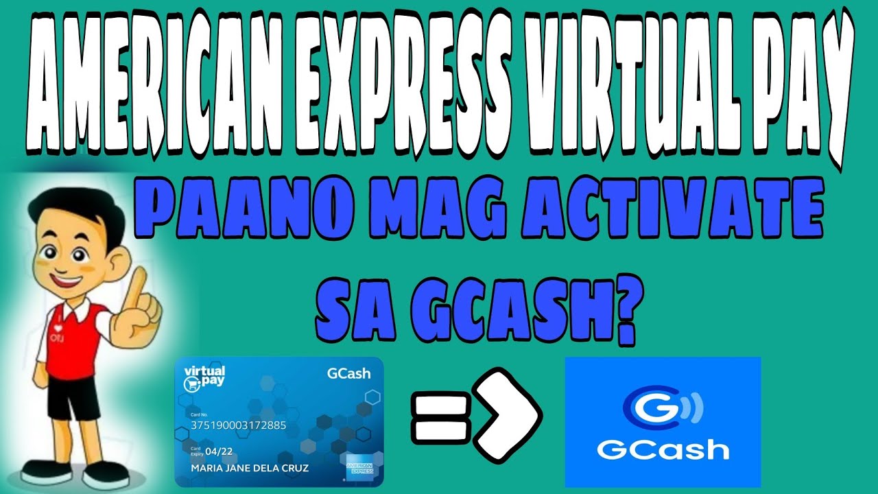 Gcash American Express Virtual Pay Activation 2022 - YouTube