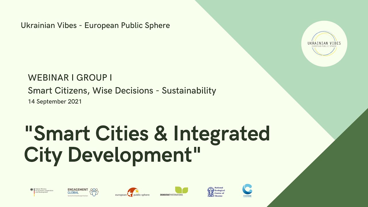 Webinar on Smart cities & integrated city development - YouTube