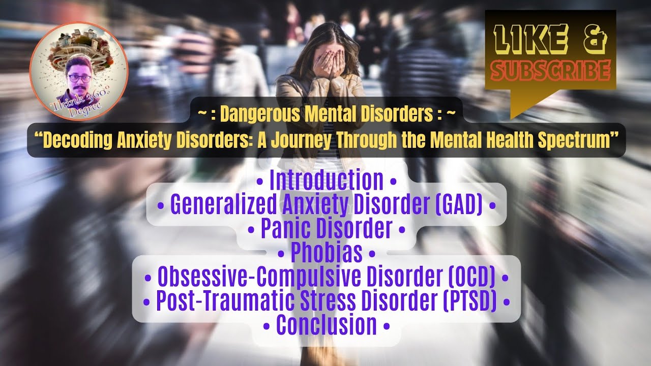 Cracking the Code: Journey into Anxiety Disorders & Mental Health - YouTube