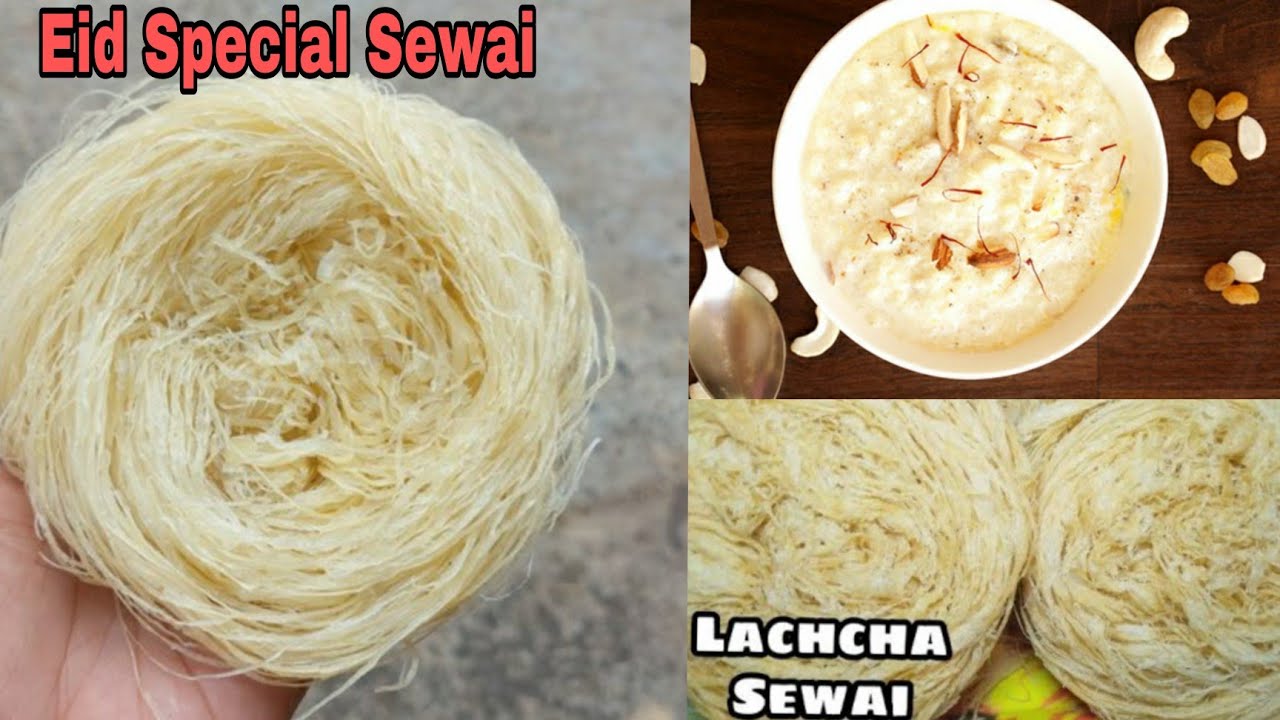 Lachcha Sewai घर पर बिना मसिन से बनाए | Market जैसा lachcha sewai घर पर ...