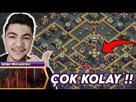 GÖLGE MÜCADELESİ !! (2 farklı Taktik Gösterdim !!) - Clash Of Clans