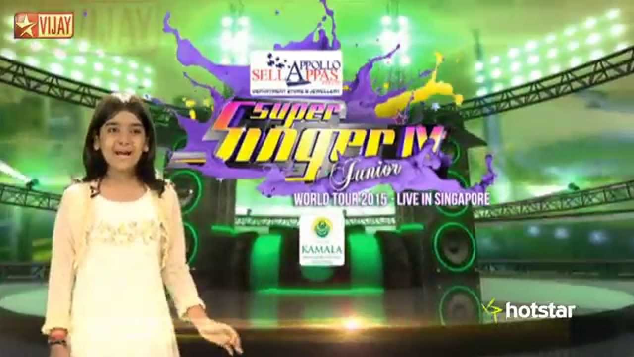 Super Singer Junior | Singapore World Tour - Promo 5 - YouTube