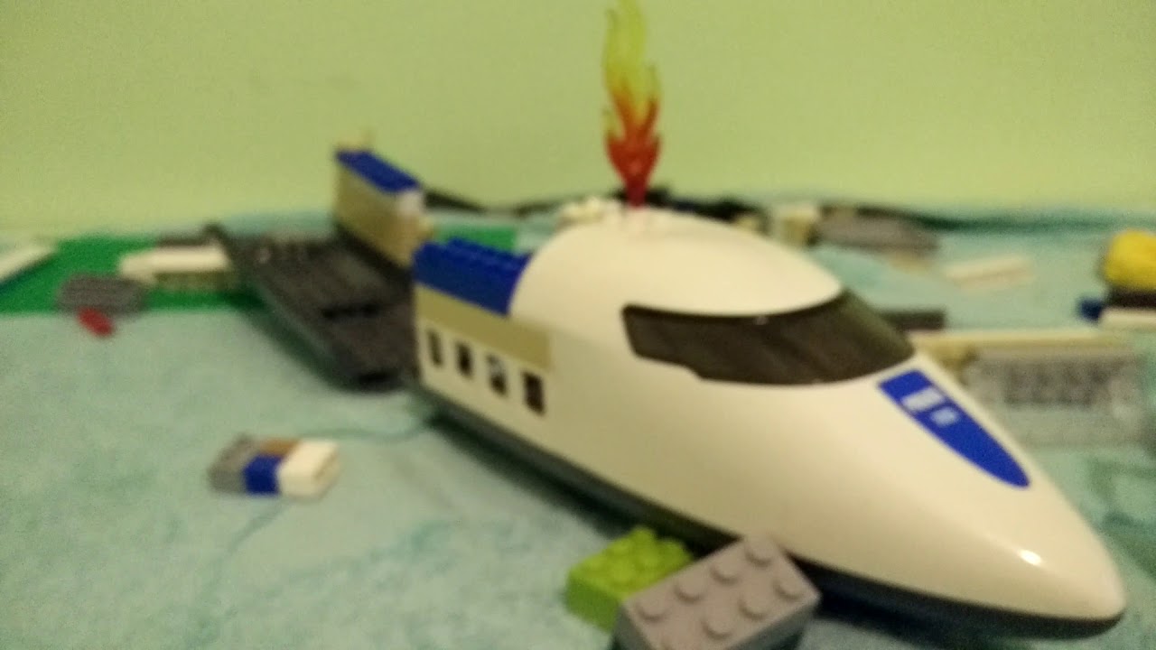 Lego airplane crash parte 2/7 - YouTube