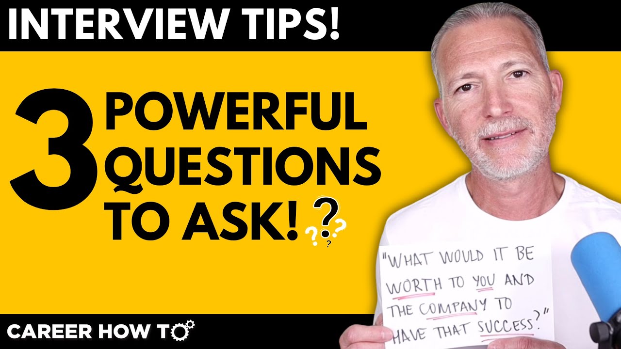 3 Powerful Questions to Ask in a Job Interview - YouTube