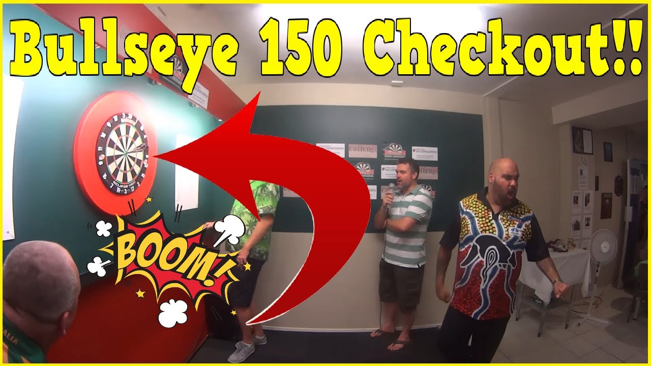 AMAZING 150 Bullseye Checkout - Kyle Anderson - 1st Time Ever Seen On ...