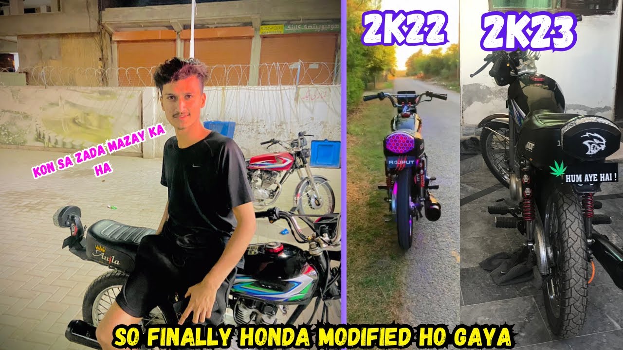 Honda A to Z modified 2022 or 2023 ||finally honda modified ho gaya ...