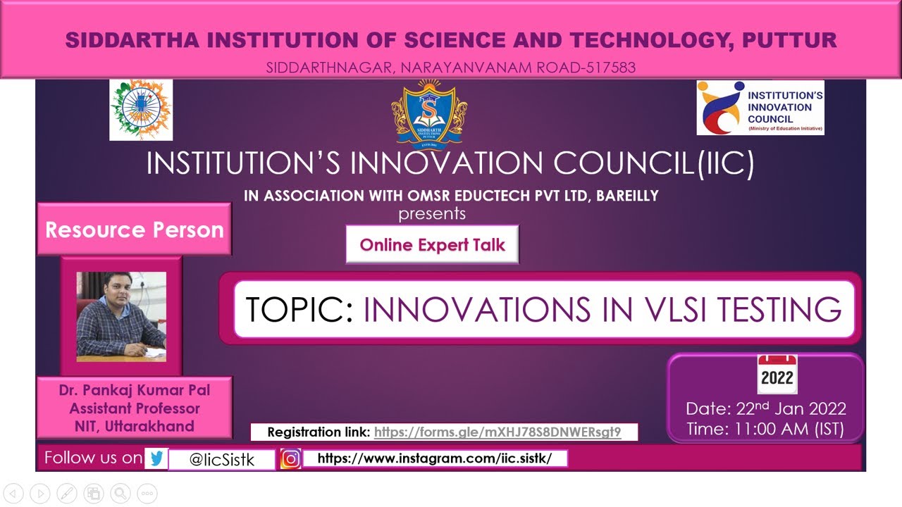 IIC Event VLSI Testing - YouTube