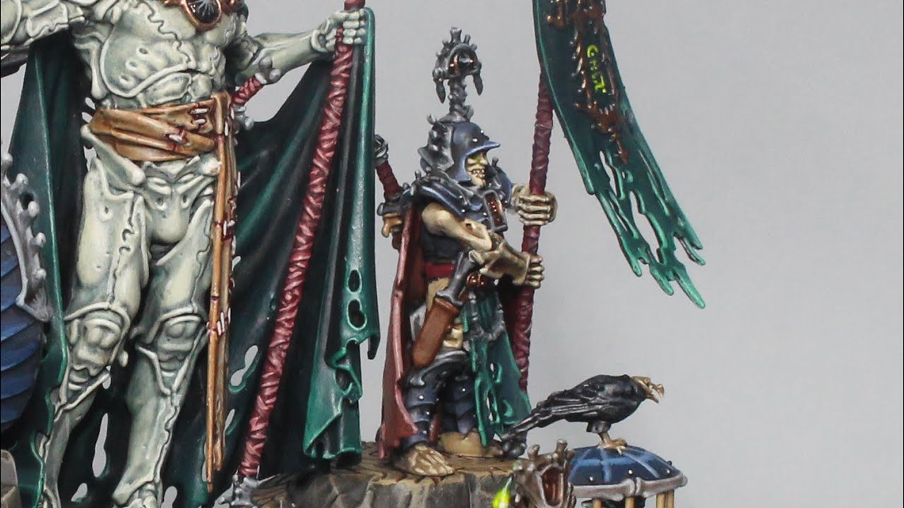 How to paint Katakros, Mortarch of the Necropolis Part 4 (Prime ...