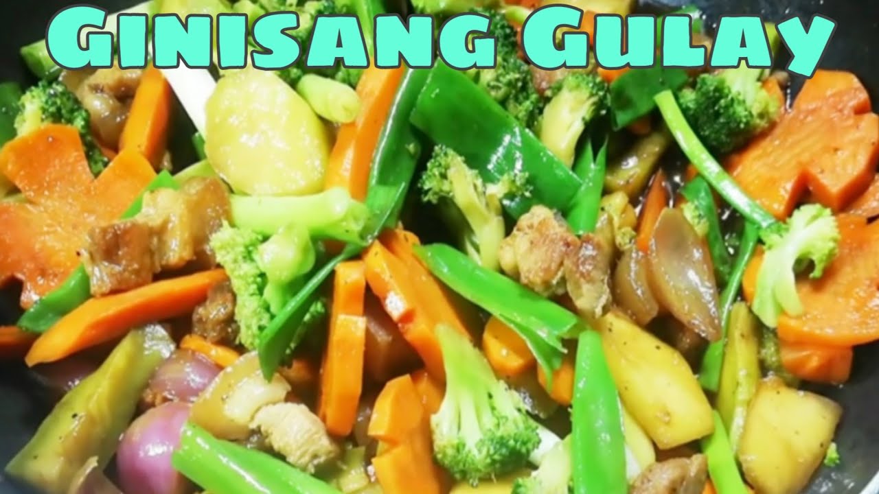 Ginisang Gulay - YouTube