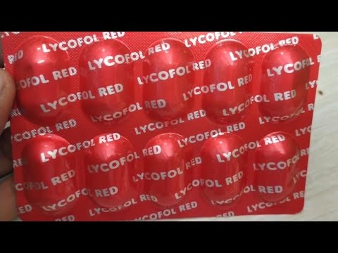 Lycofol Red Capsule Benifit - Antioxidant & Lycopene & Multivitamin ...