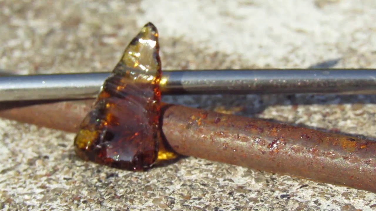 GLASS KNAPPING | POINT | TOOL MAKING | JOHN JUVAN - YouTube