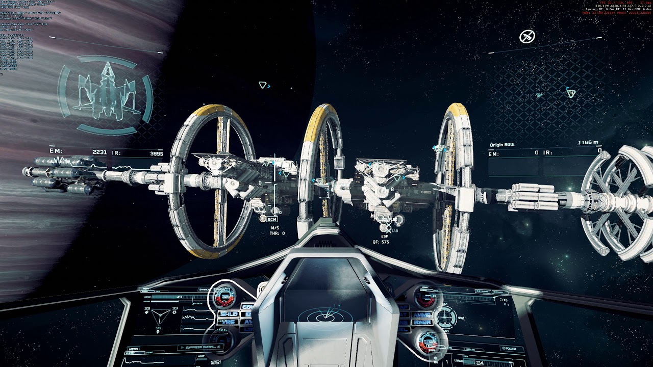 Star Citizen - 3.2.1b ESP auto tracking.... - YouTube