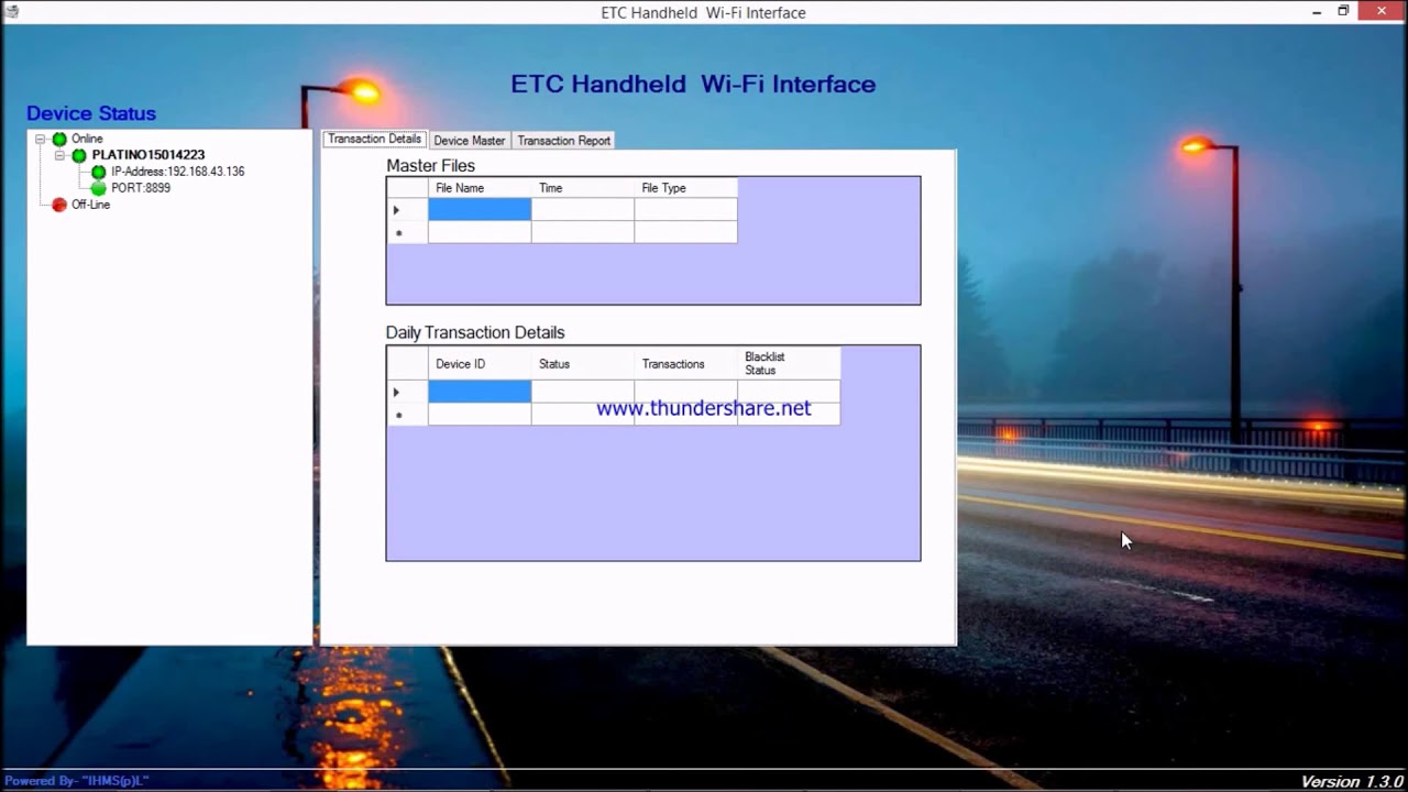 IHMSPL RFID HHT Interface App for Tolls - YouTube
