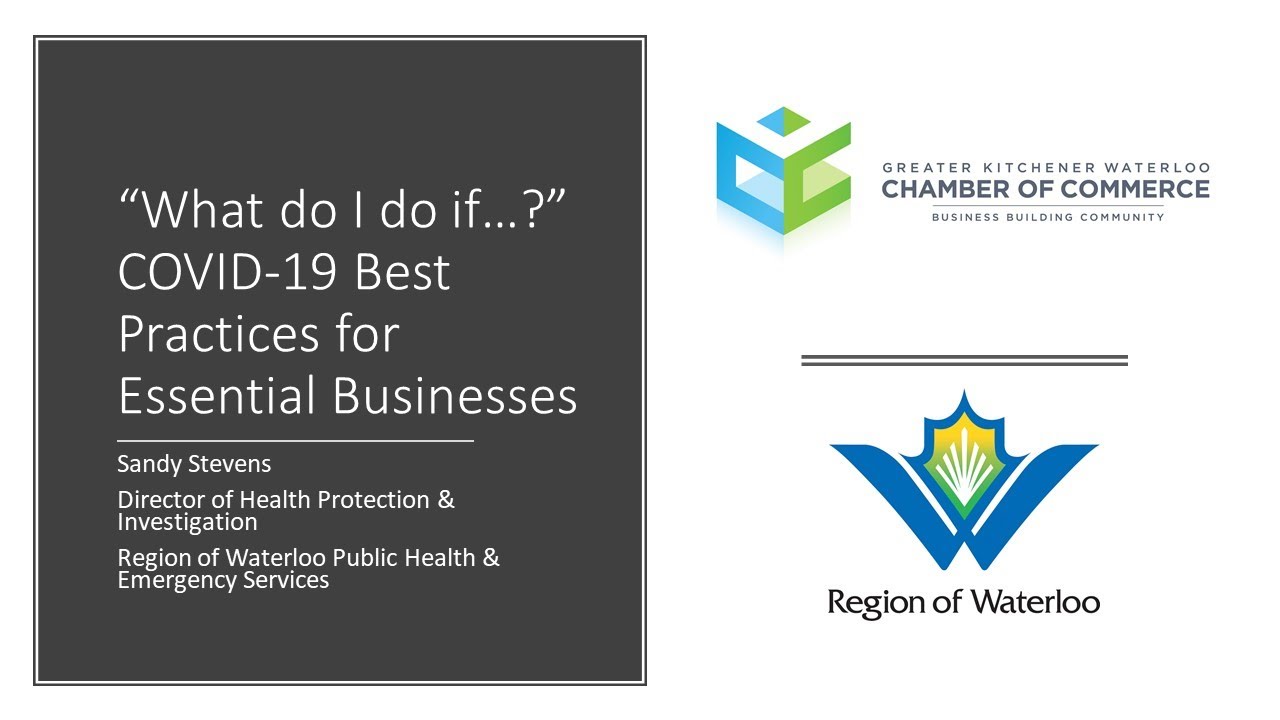 “What do I do if… ” COVID 19 Best Practices for Essential Businesses ...