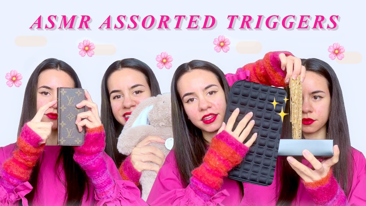 ASMR - 10 Assorted triggers for your relaxation 🌸 - YouTube