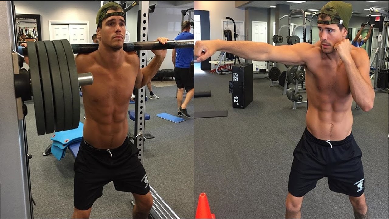 Mickey Gall training 2017 UFC - YouTube