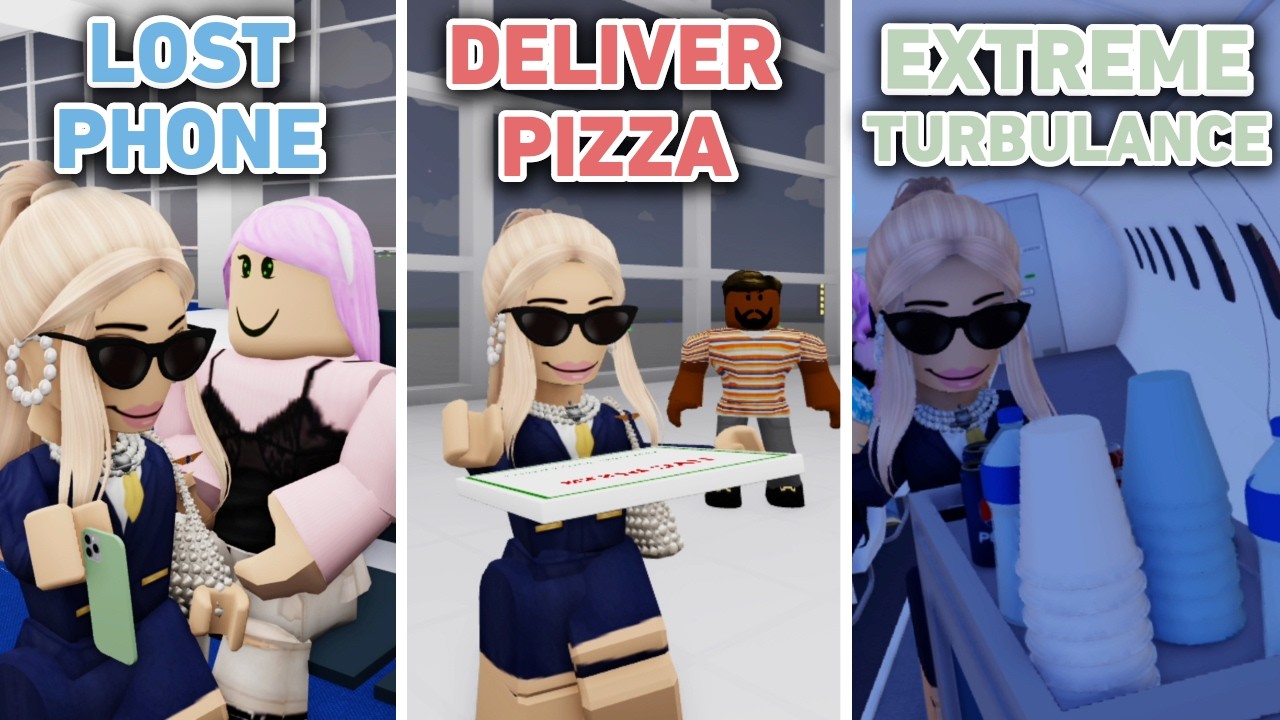 COMPLETING SECRET MISSIONS IN CABIN CREW SIMULATOR *Ep21* | roblox ...