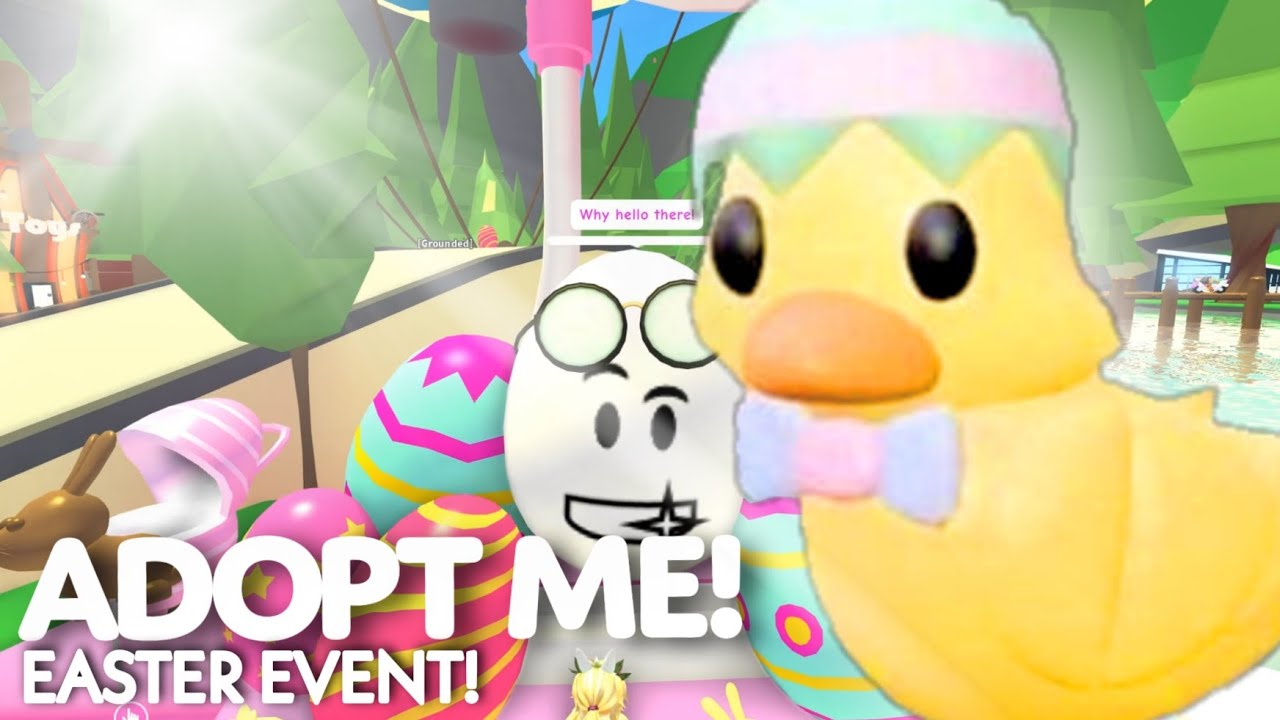 ADOPT ME EASTER EGG UPDATE 2021 / NEW PETS / ACTUALIZACION ADOPT ME EGG ...